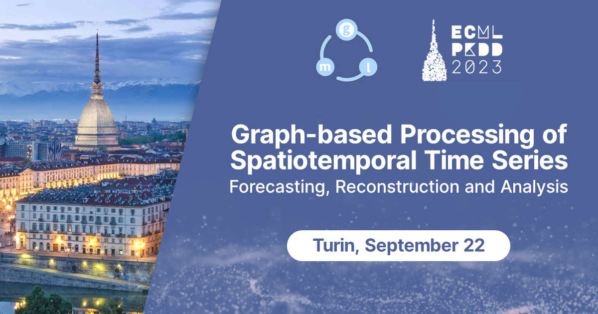 Graph Machine Learning Group Graph Deep Learning For Spatiotemporal